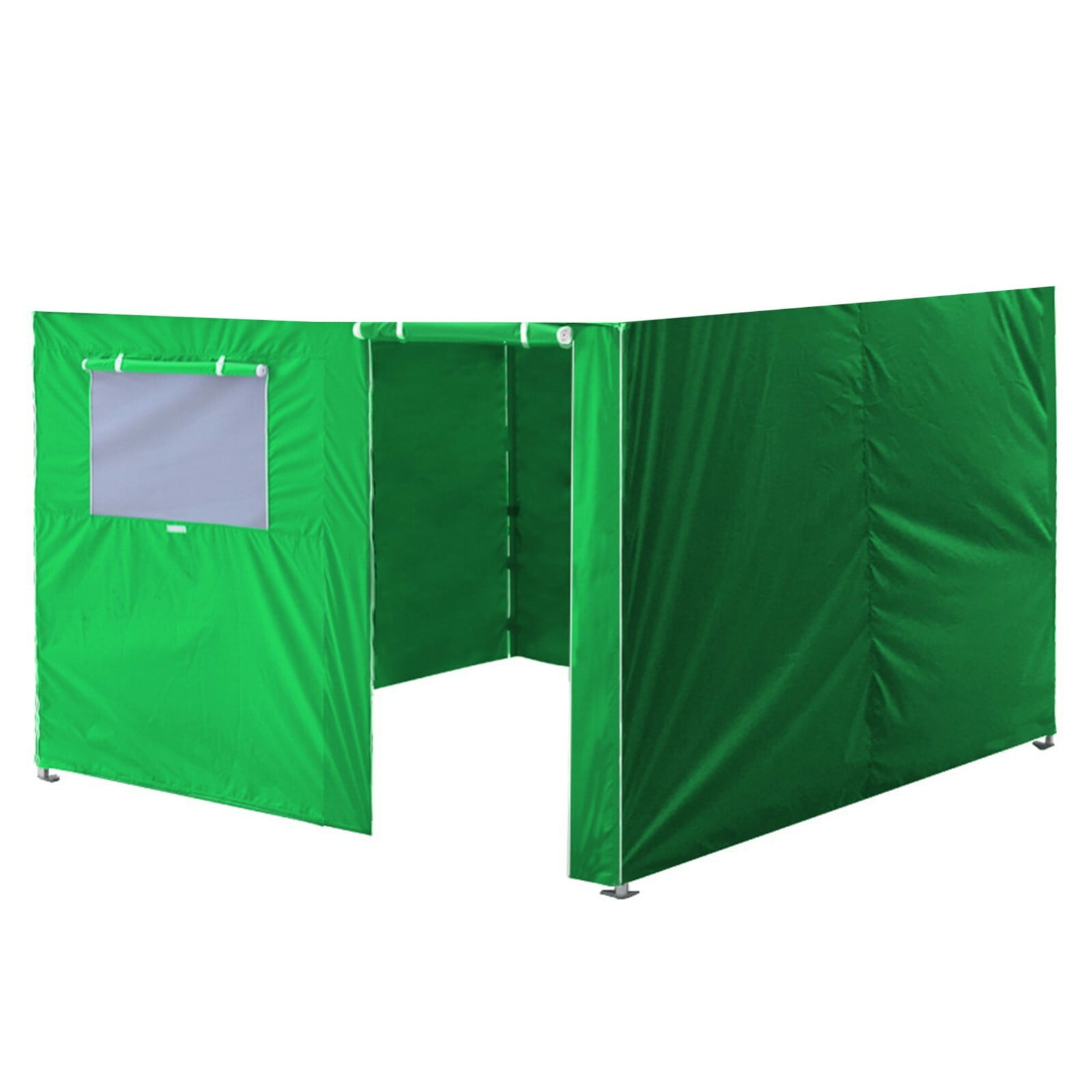 PORJGV 10x10 Zippered Side Wall Panels Kit for Pop Up Canopy Tent ...