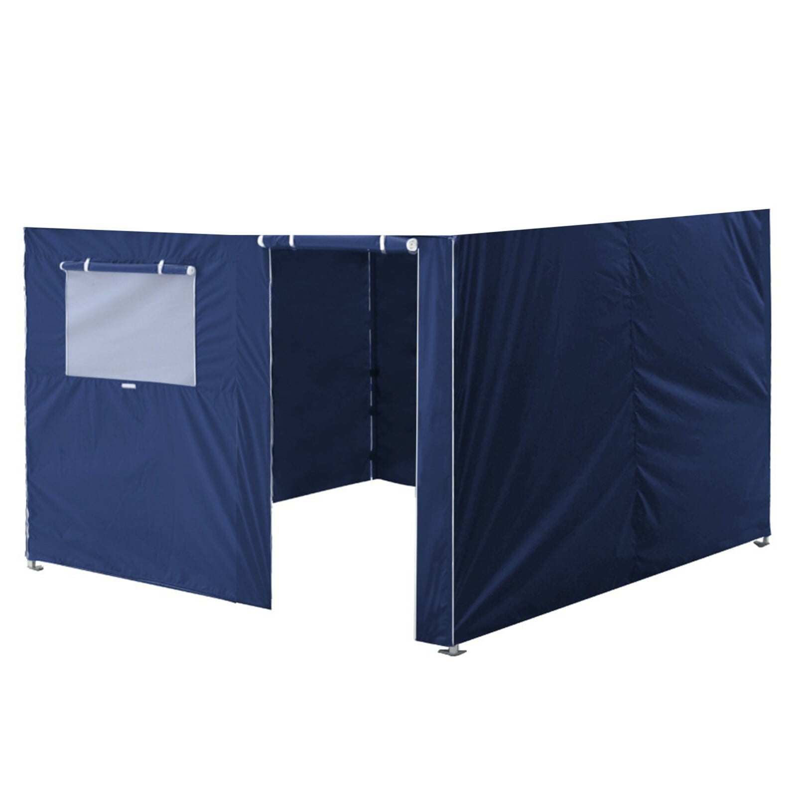 PORJGV 10x10 Zippered Side Wall Panels Kit for Pop Up Canopy Tent ...