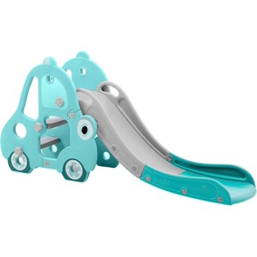 Blue Rabbit Play Outdoor Toddler Slide, 4 Feet, Turquoise - Walmart.com