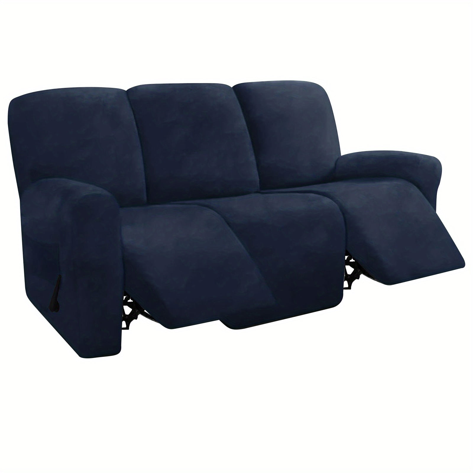 PORK 8pcs/Set Plush Velvet Sofa Slipcovers - Luxurious Furniture ...