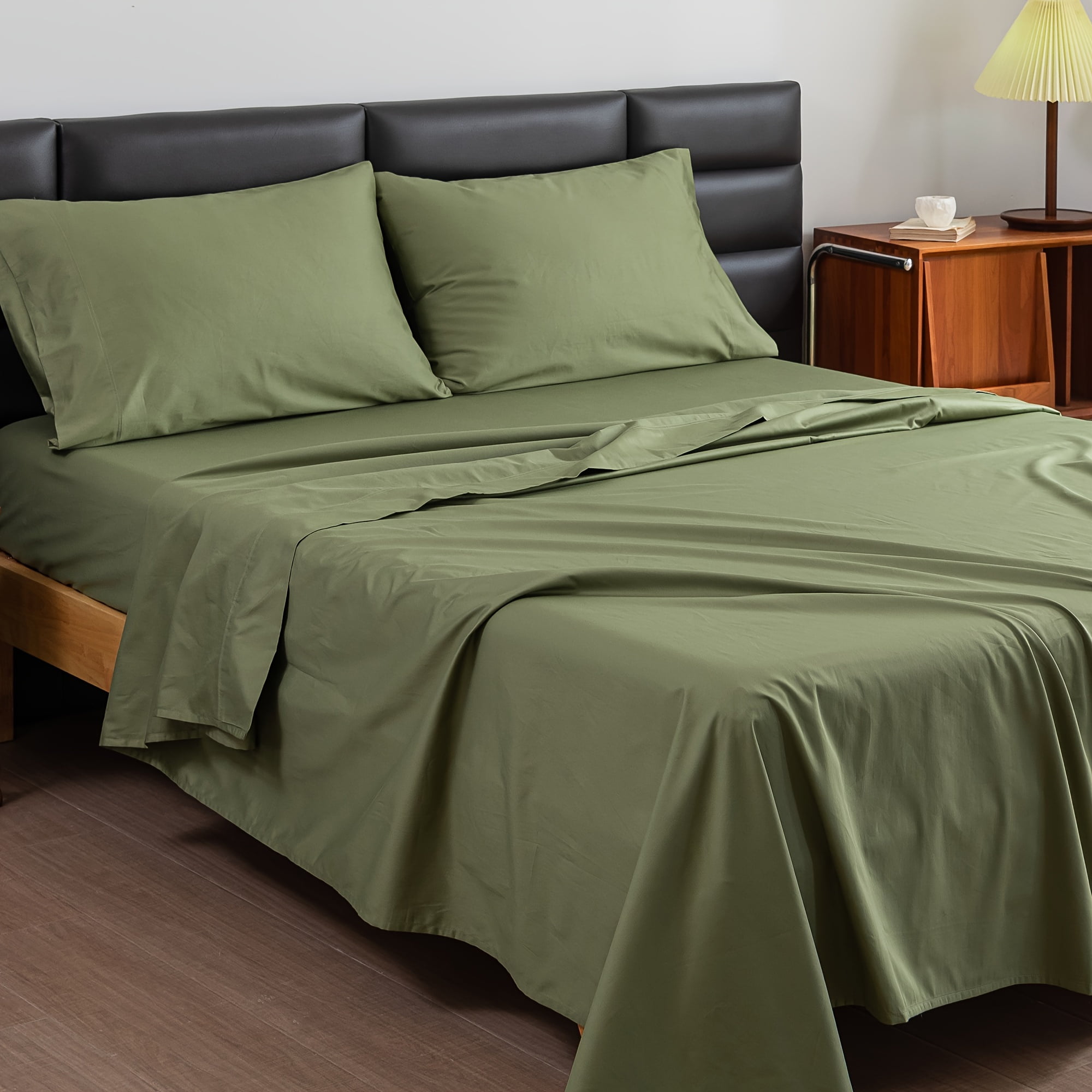 PORK Cosybay Collection Luxury 4 PC Sheet Sets - Cotton 600 Thread ...