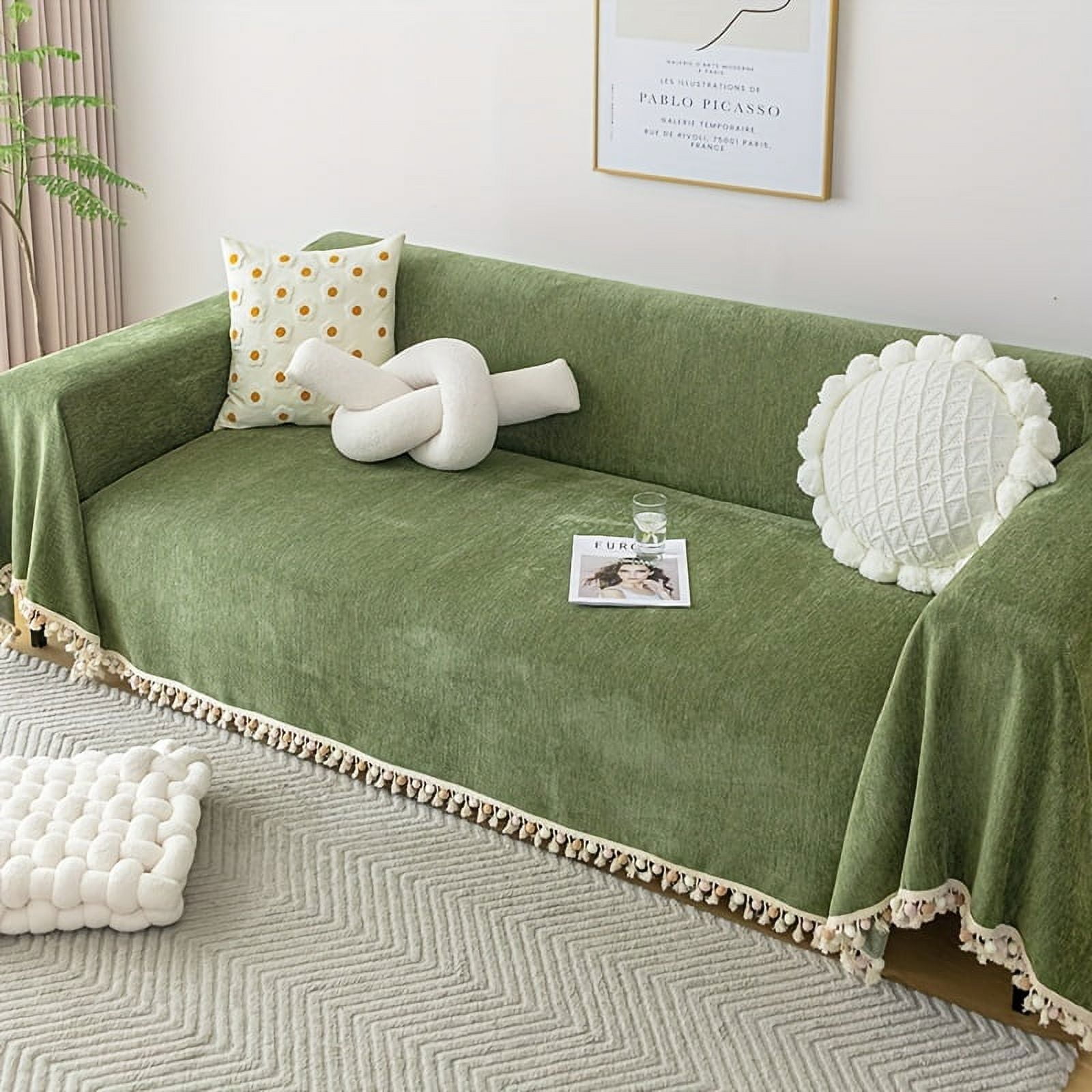 PORK Sofa Covers For Sectional Sofa Couch Cover For Dogs Throw Couch ...