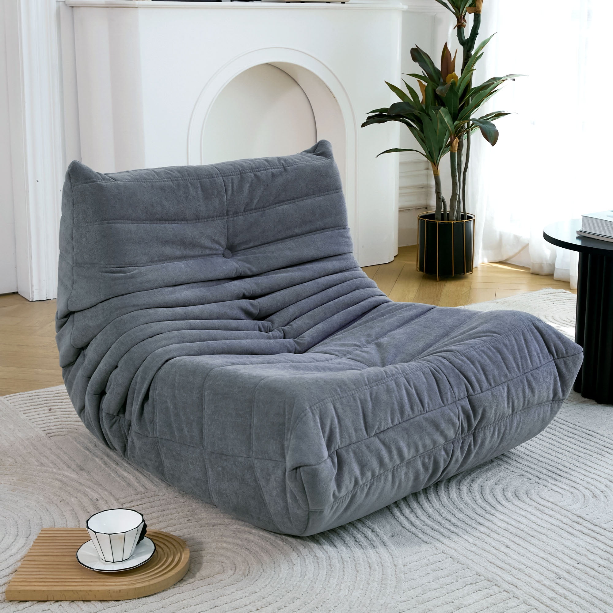 PORKISS Bean Bag Chair for Teens Adults, Big Comfy Chair Sofa for ...
