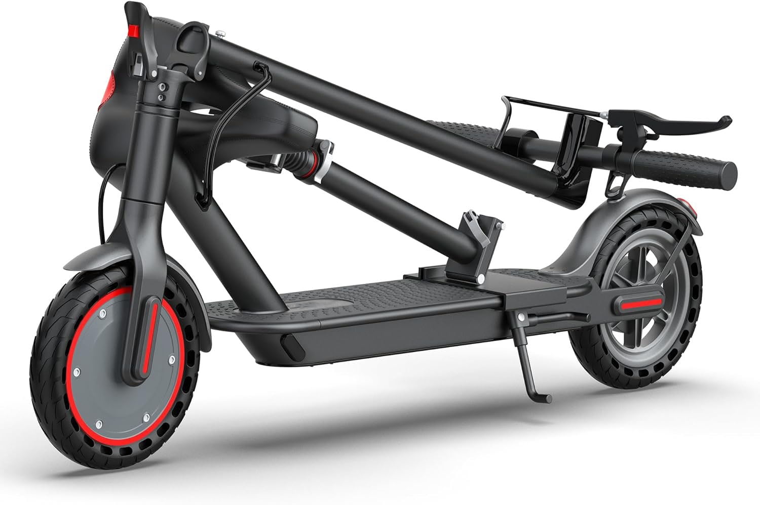 PORORO Electric Scooter with Seat, 8.5" Scooter for Adults, 350W Motor ...