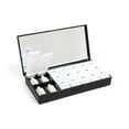 Classic Black AM/PM Pill Box - Walmart.com