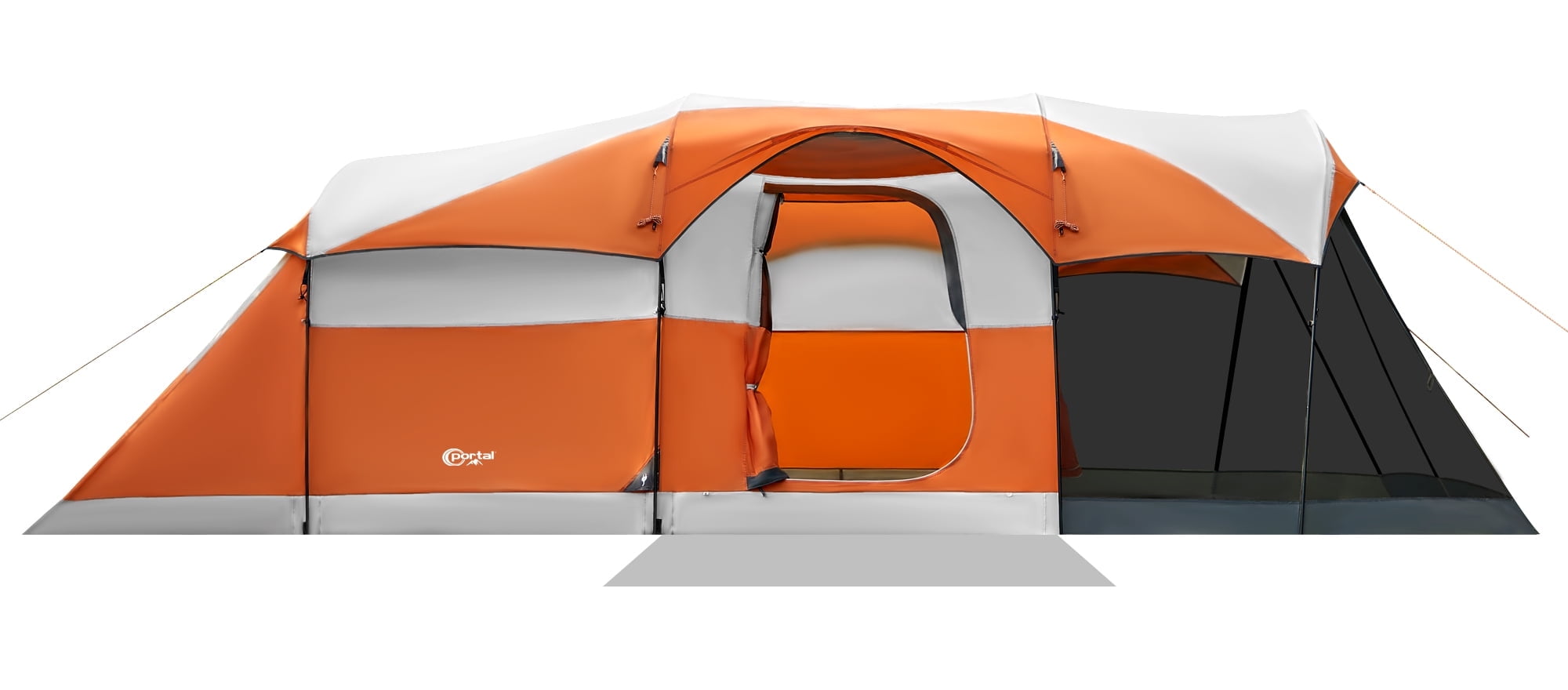 PORTAL 8 Person Family Camping Tent with Screen Porch, Portable Cabin ...