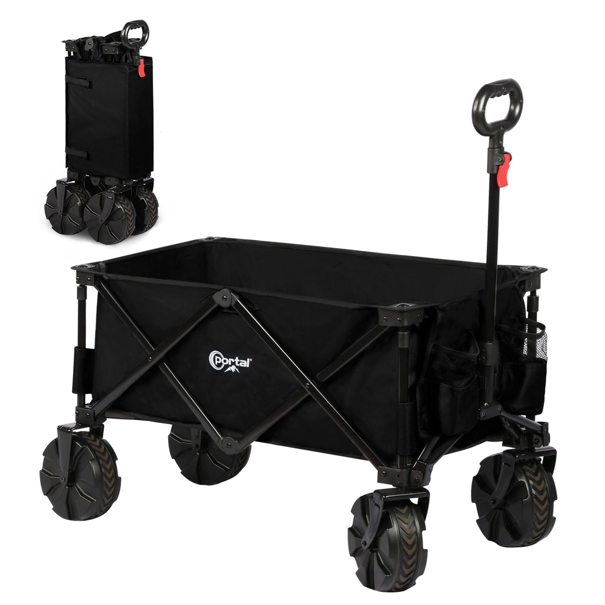 Gorilla Carts Soft-Sided Folding Cart (Model #GCSS-11G-COM), 50 lbs ...