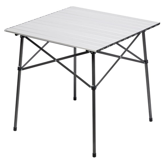 1pc Portable Folding Camping Table - Lightweight Aluminum Alloy ...