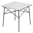 PORTAL Lightweight Folding Camping Table, Aluminum Roll Up Folding ...