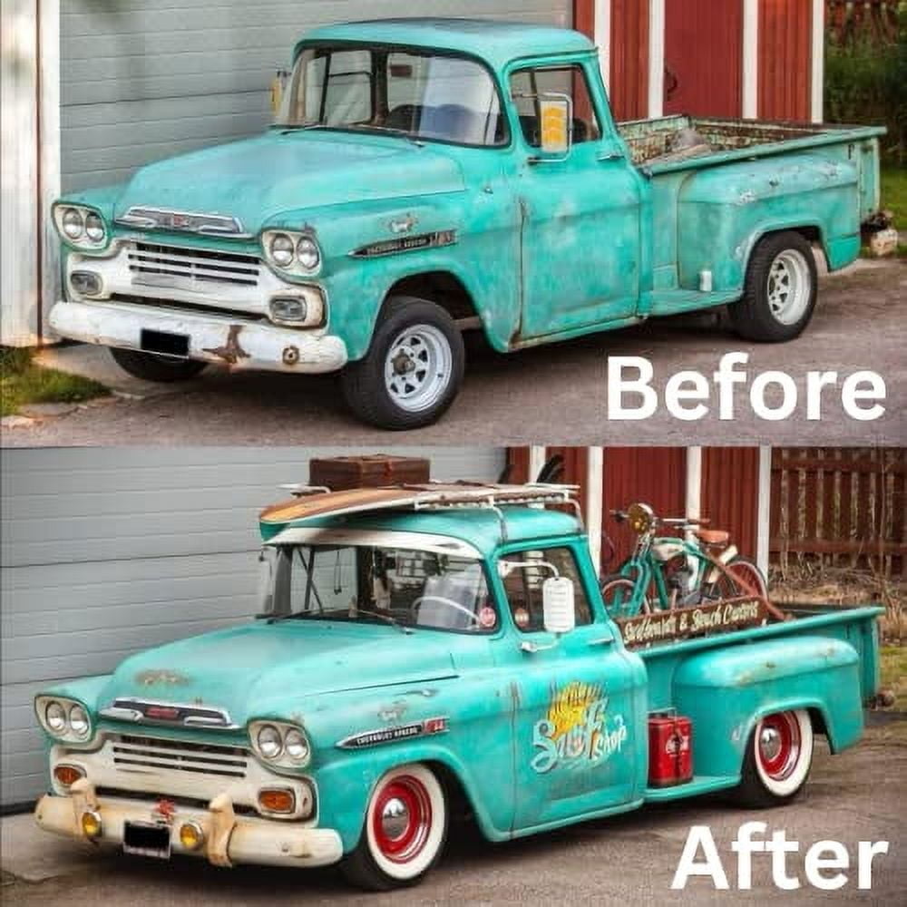 PORTAWALL 3" Wide White Wall Old Tire Style Hot Rod Rat Street Rod Custom for 15" Tires ...