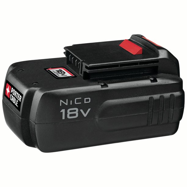 PORTER CABLE 18-Volt Ni-Cad Battery, PC18B - Walmart.com