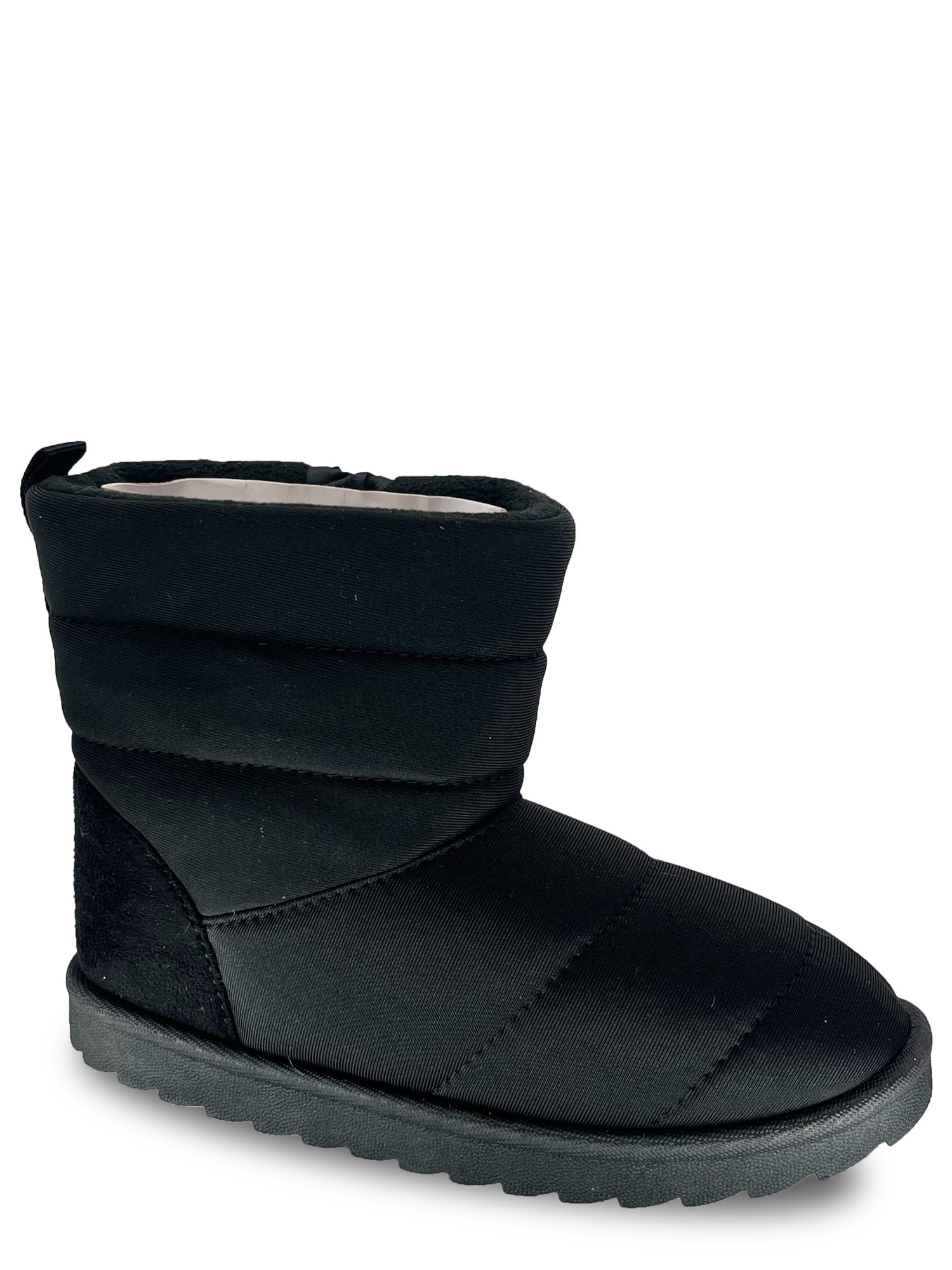 Portland Boot Company Girls Quilted Puffer Snow Boots - Walmart.com