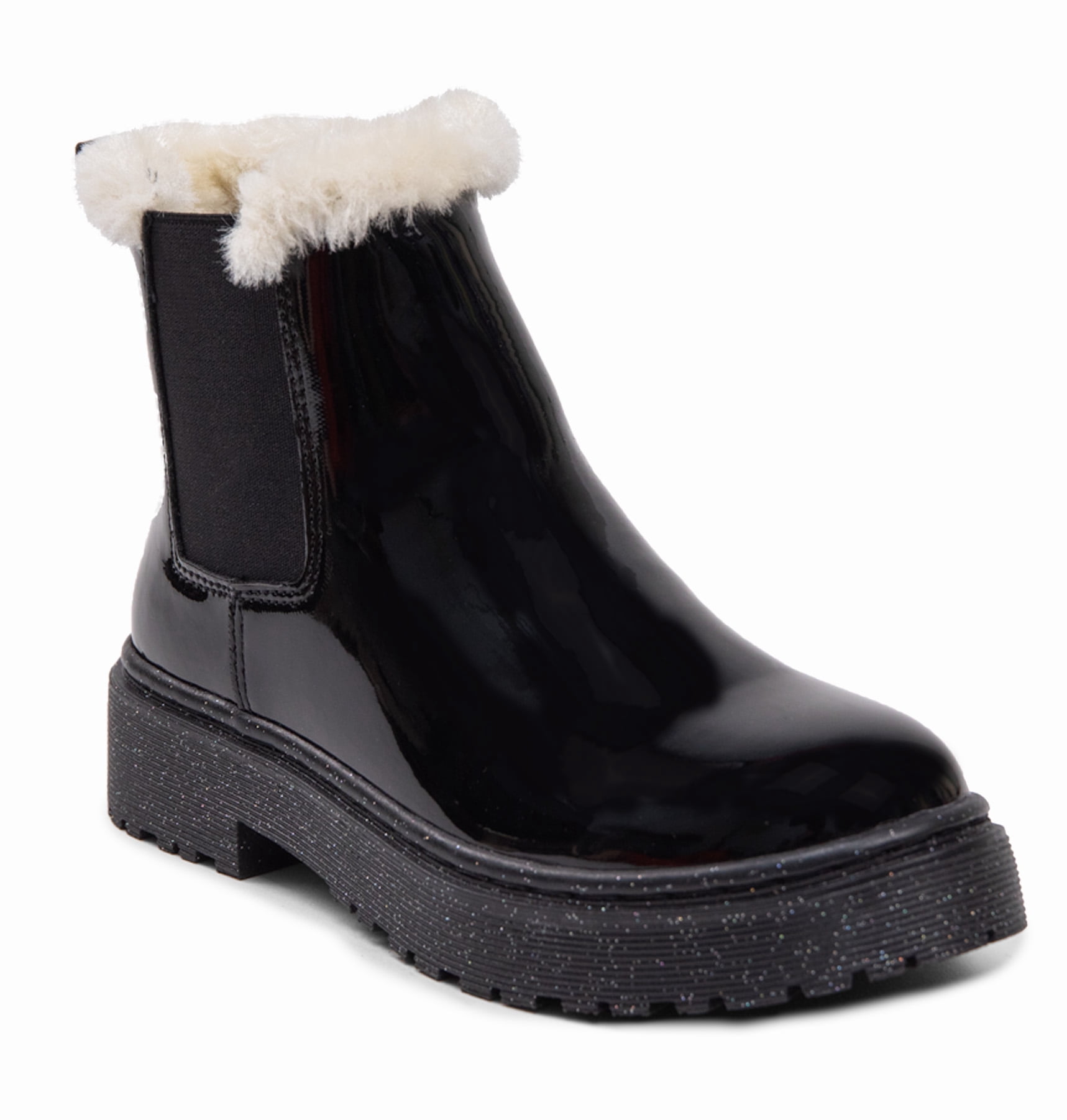 PORTLAND By Portland Boot Company Little and Big Girls' Faux Fur Trim ...