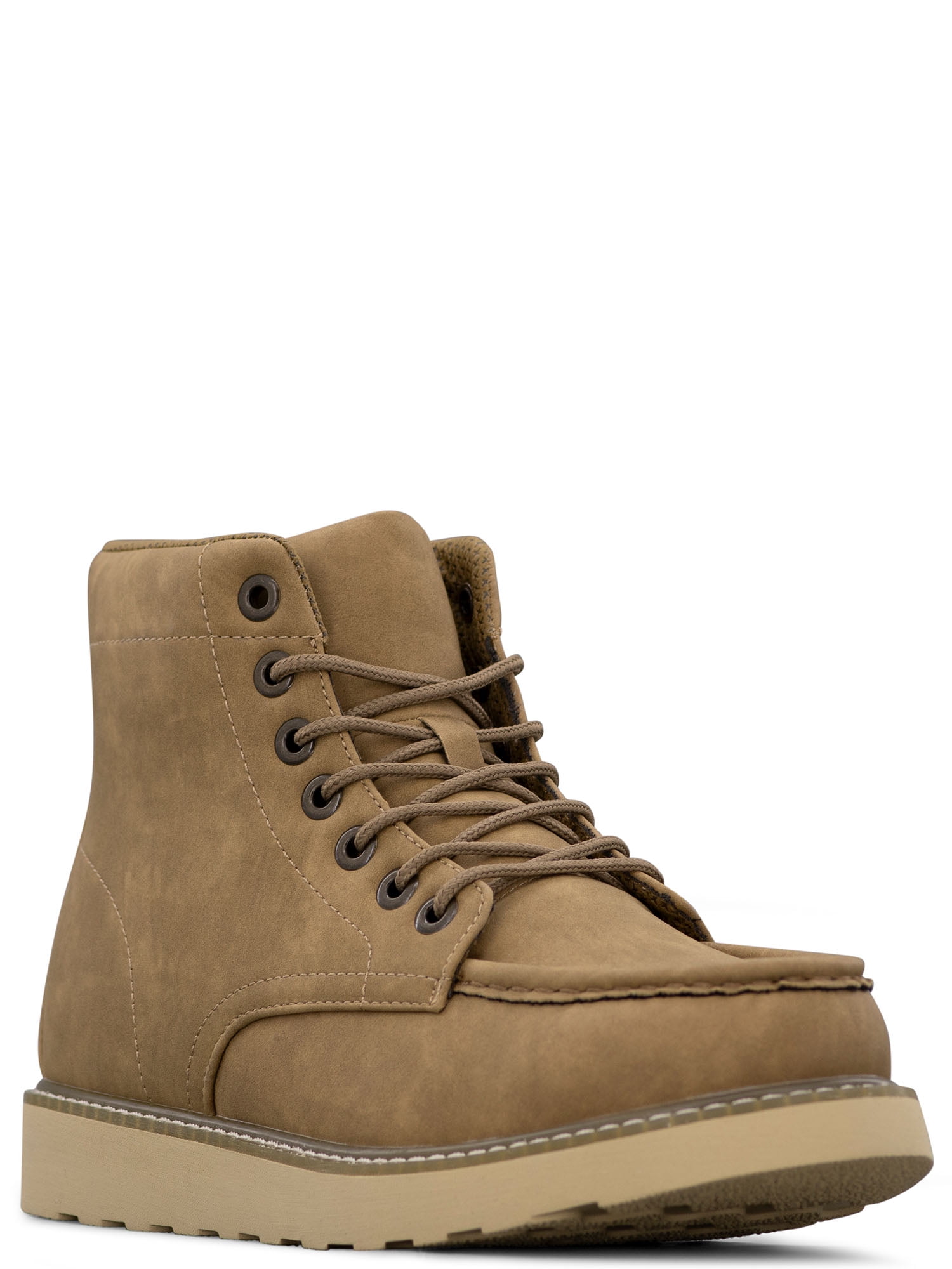 Portland Boot Company Men's Fulton 6 Inch Moc Toe Slip-Resistant Lace ...