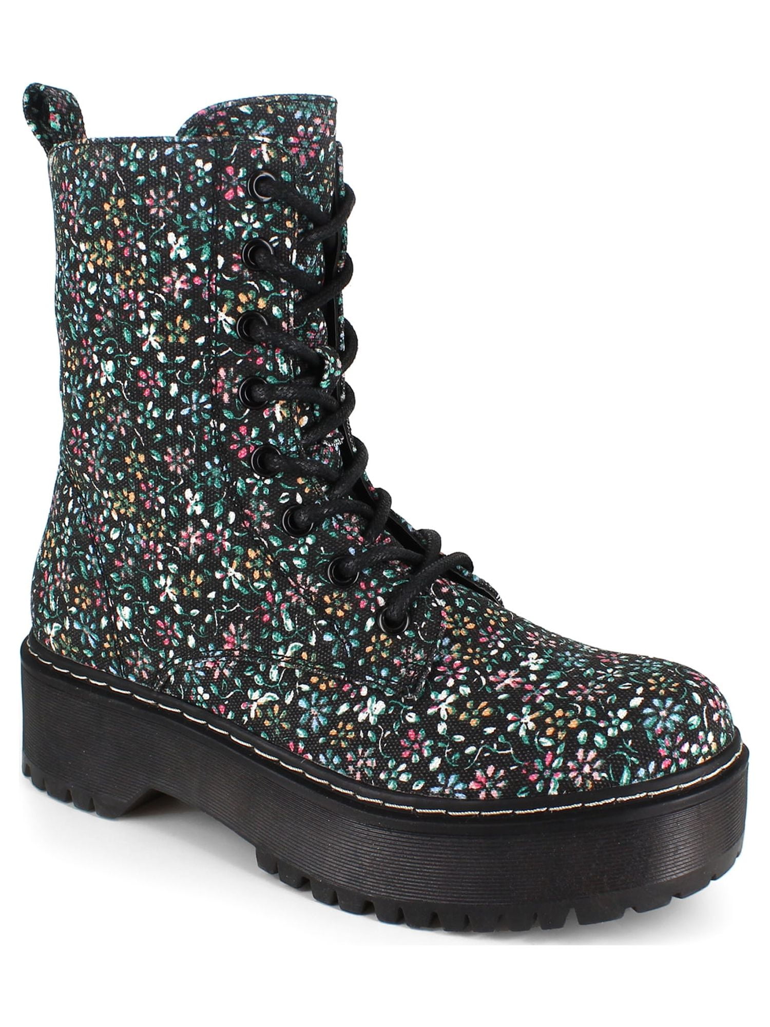 PORTLAND by Portland Boot Company Women's Platform Lace Up Boot ...
