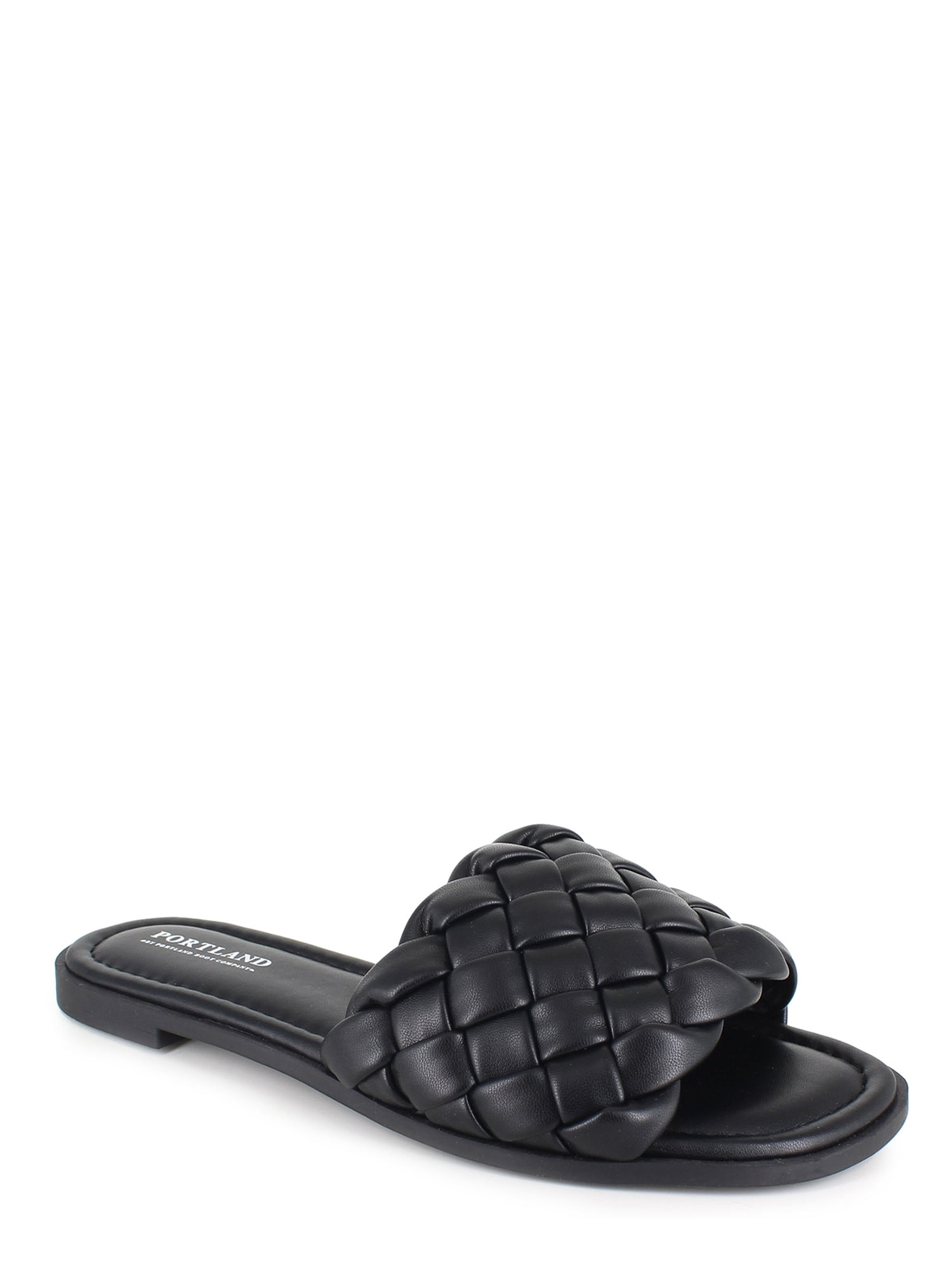 PORTLAND by Portland Boot Company Women's Woven Slide Sandals - Walmart.com