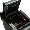 POS Printer, 80mm Thermal Receipt Printer, Restaurant Kitchen Printer with Auto Cutter, USB ...