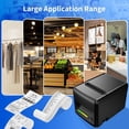POS Receipt Printer, 80mm Thermal Printer with Auto Cutter, Large ...