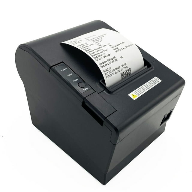 POS Receipt Printer, 80mm Thermal Printer, ESC/POS, Restaurant Kitchen ...