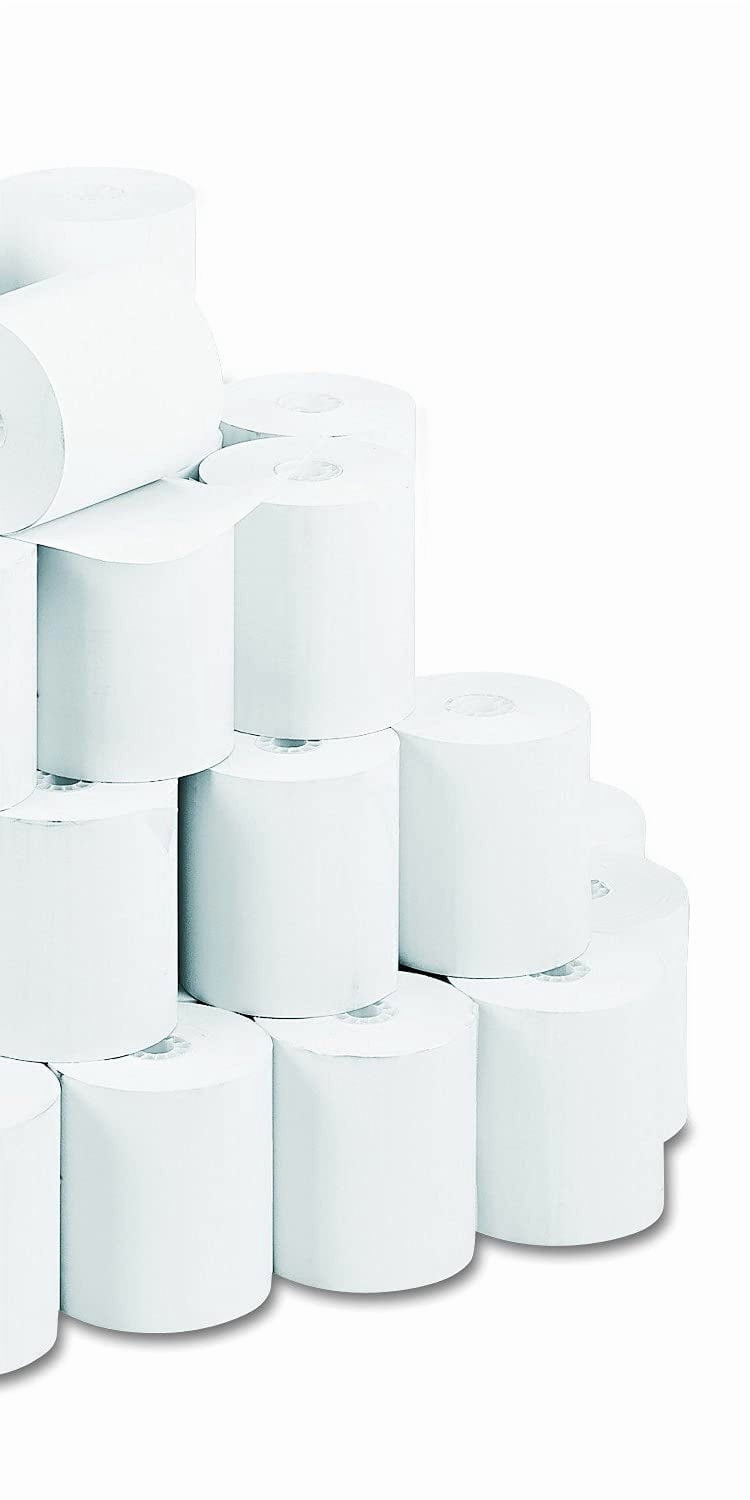 POS Thermal Paper Rolls 3 1/8 x 230 Feet 50 Rolls Bulk Pack, BPA-Free ...