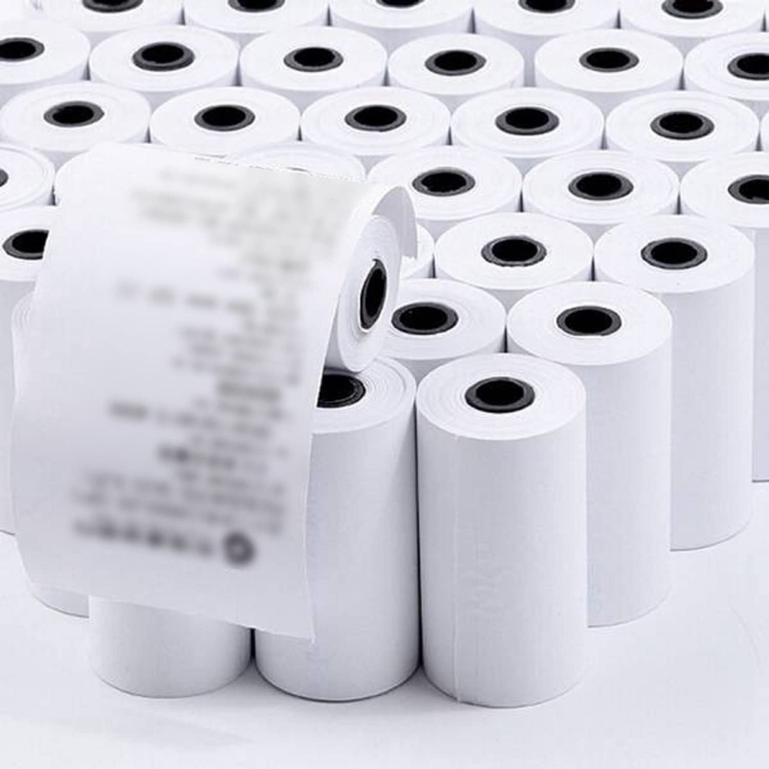 POS Thermal Receipt Paper 57*25mm Thermal Paper for Credit Card Machine ...