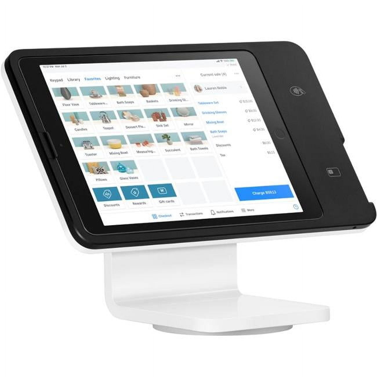POS iPad Stand - 2nd Generation, Black - Walmart.com