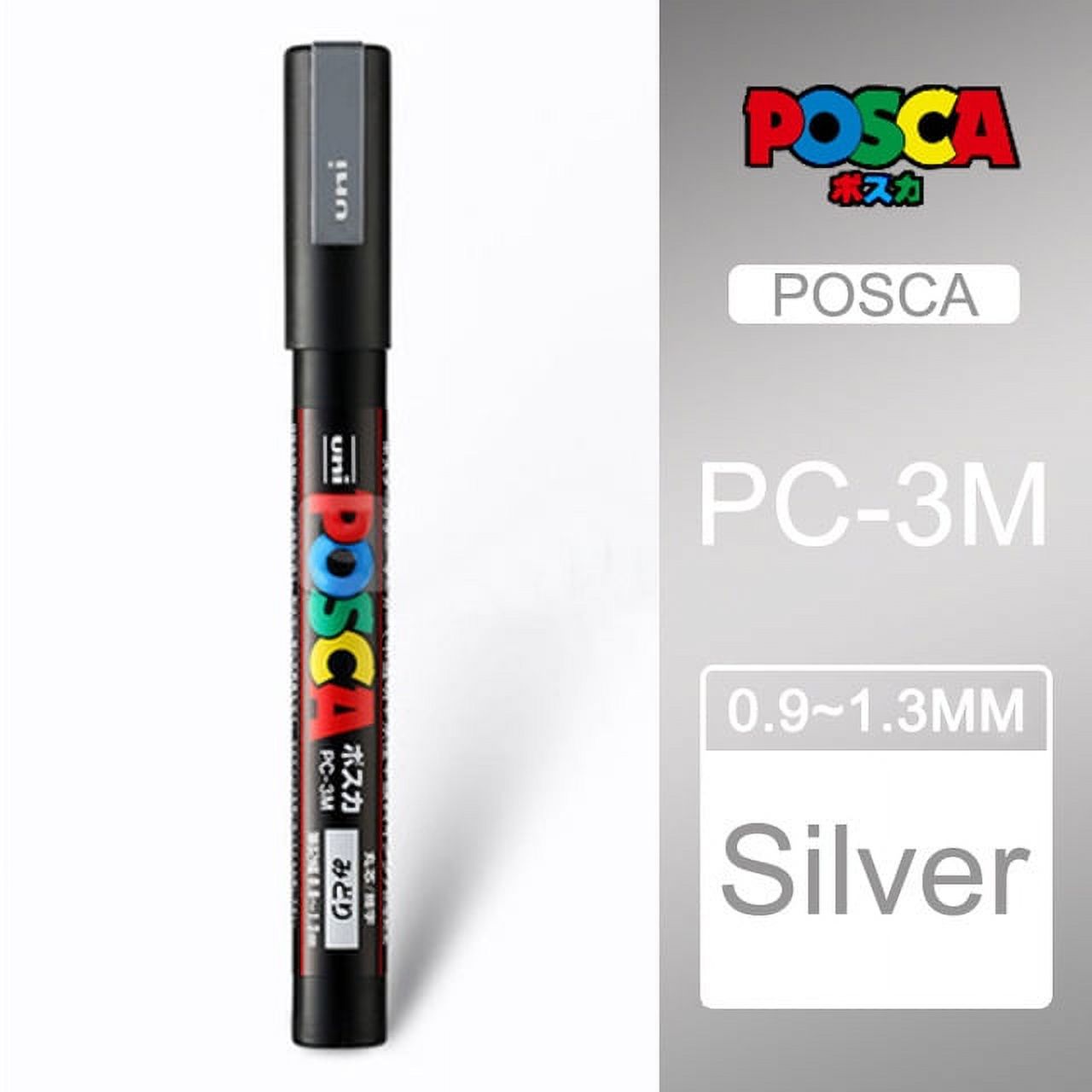 POSCA Markers Set PC-1M/3M/5M Permanent Acrylic Paint Pen Quick Dry ...