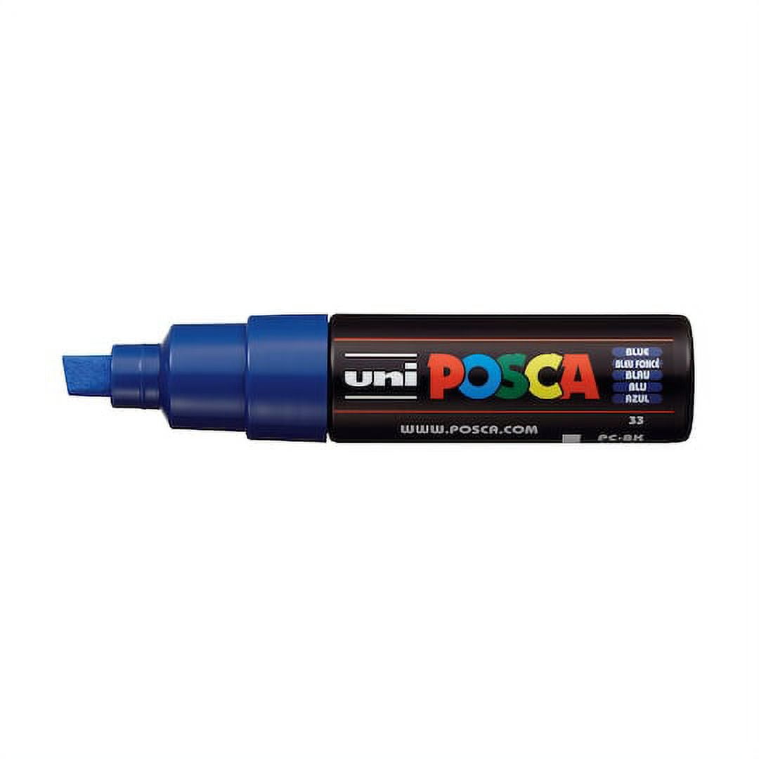 POSCA PC-8K Broad Chisel Tip Multi Surface Art Graffiti Marker ...
