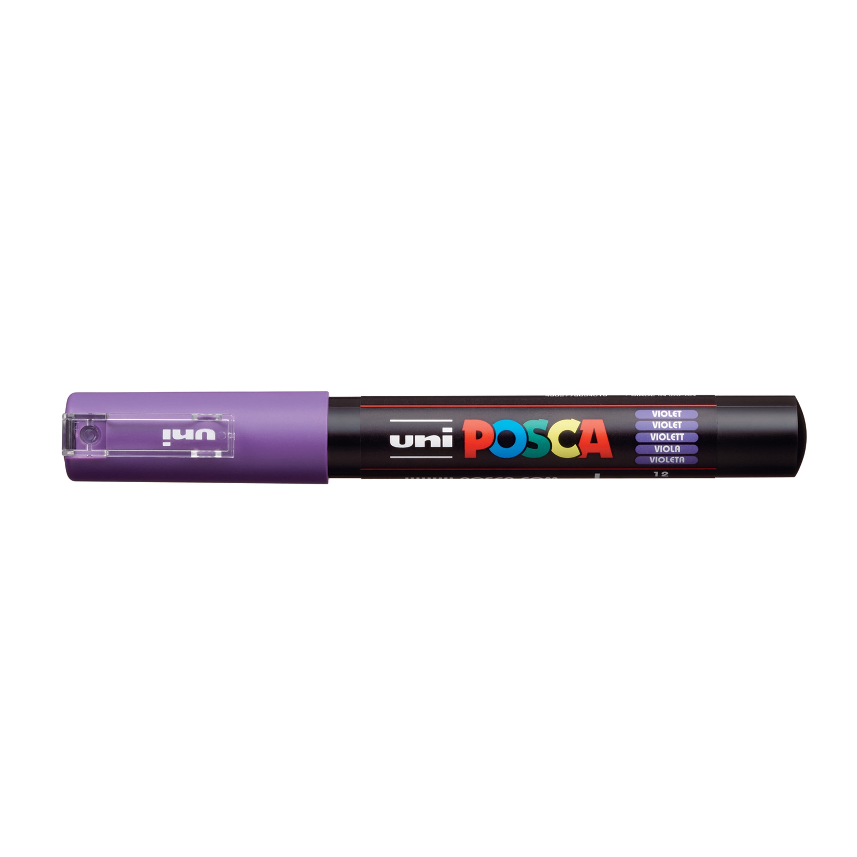 POSCA Paint Marker, PC-1M Extra Fine, Violet - Walmart.com