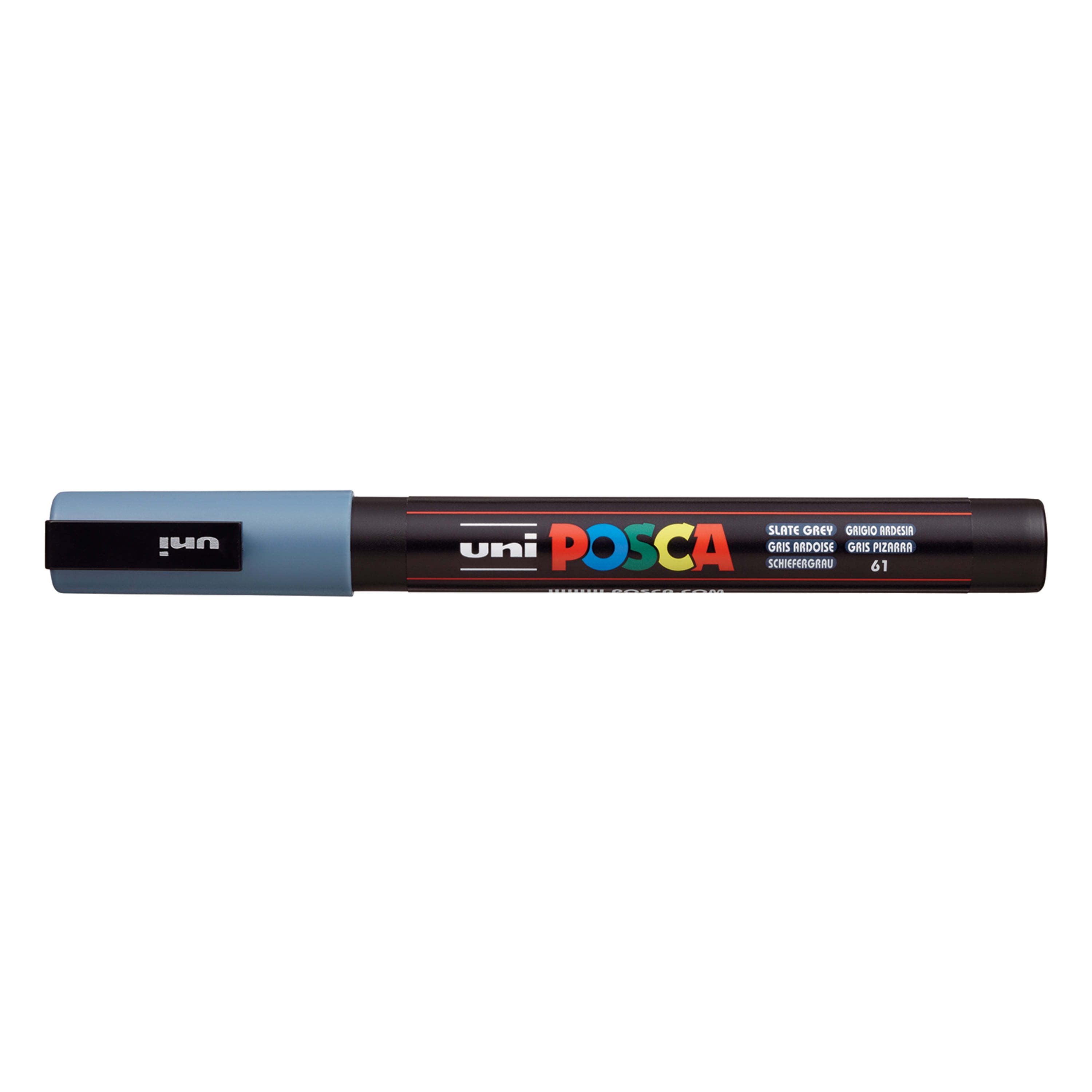 POSCA Paint Marker, PC-3M Fine Bullet, Slate Grey - Walmart.com