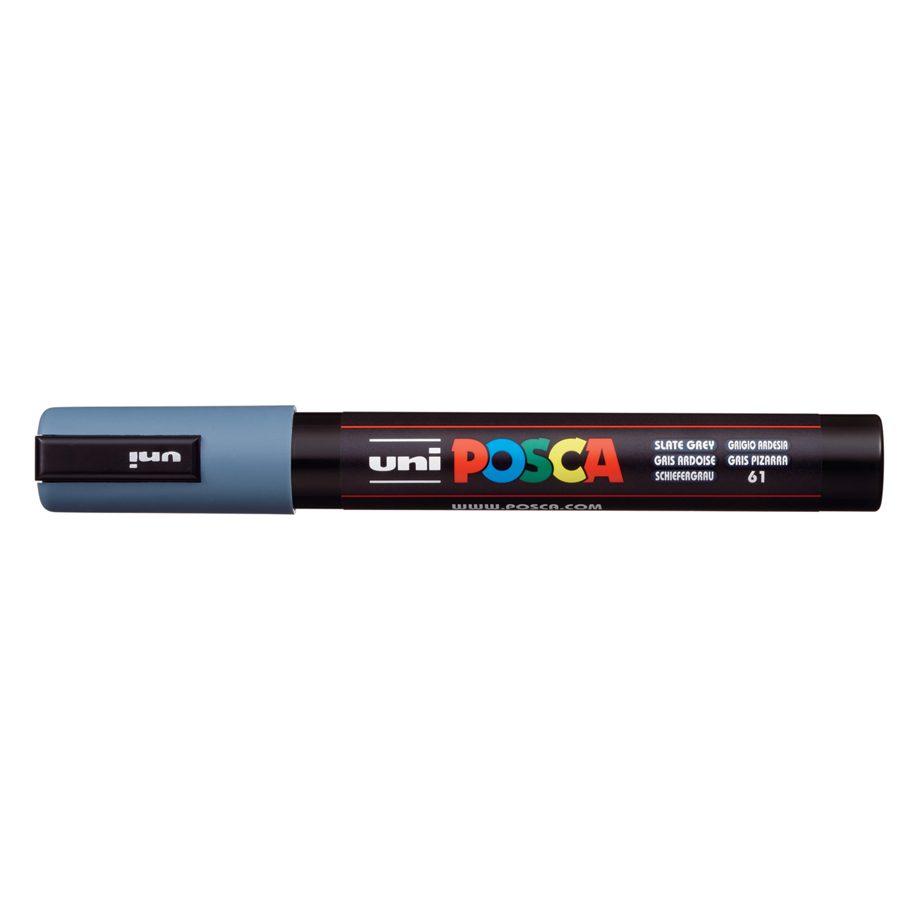 POSCA Paint Marker, PC-5M Medium Bullet, Slate Grey - Walmart.com