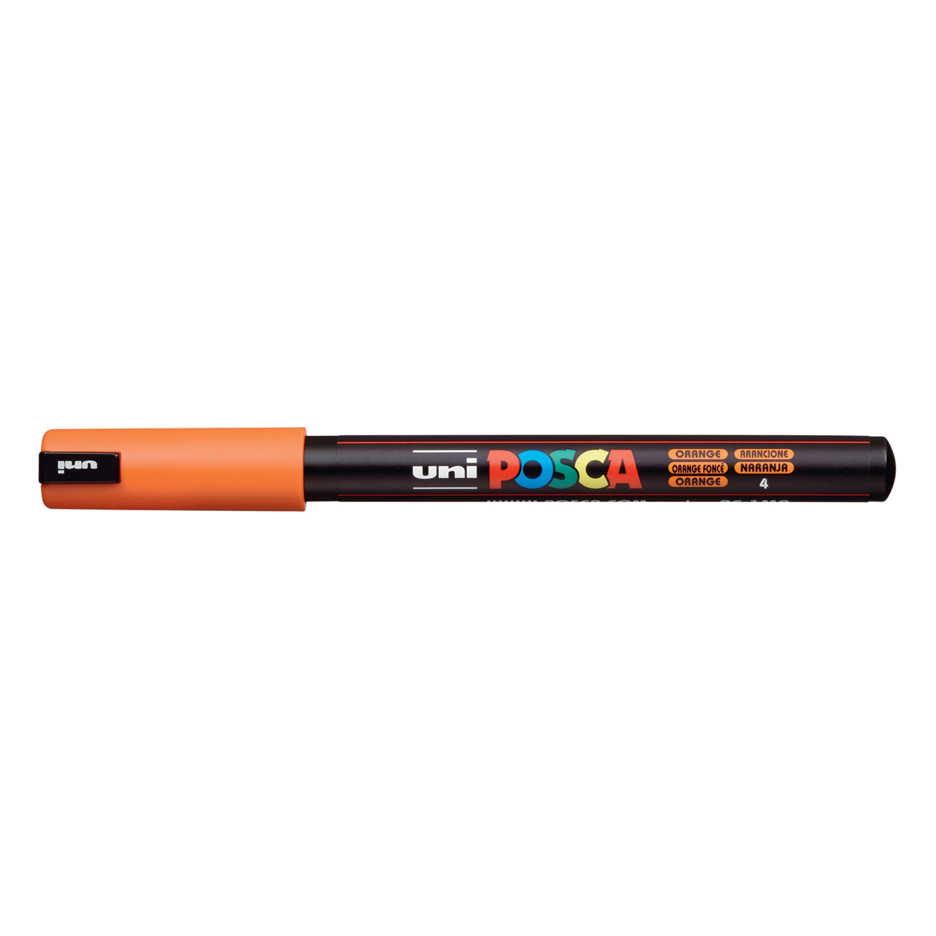 POSCA Paint Pen, PC-1MR Ultra-Fine Tip, Orange - Walmart.com