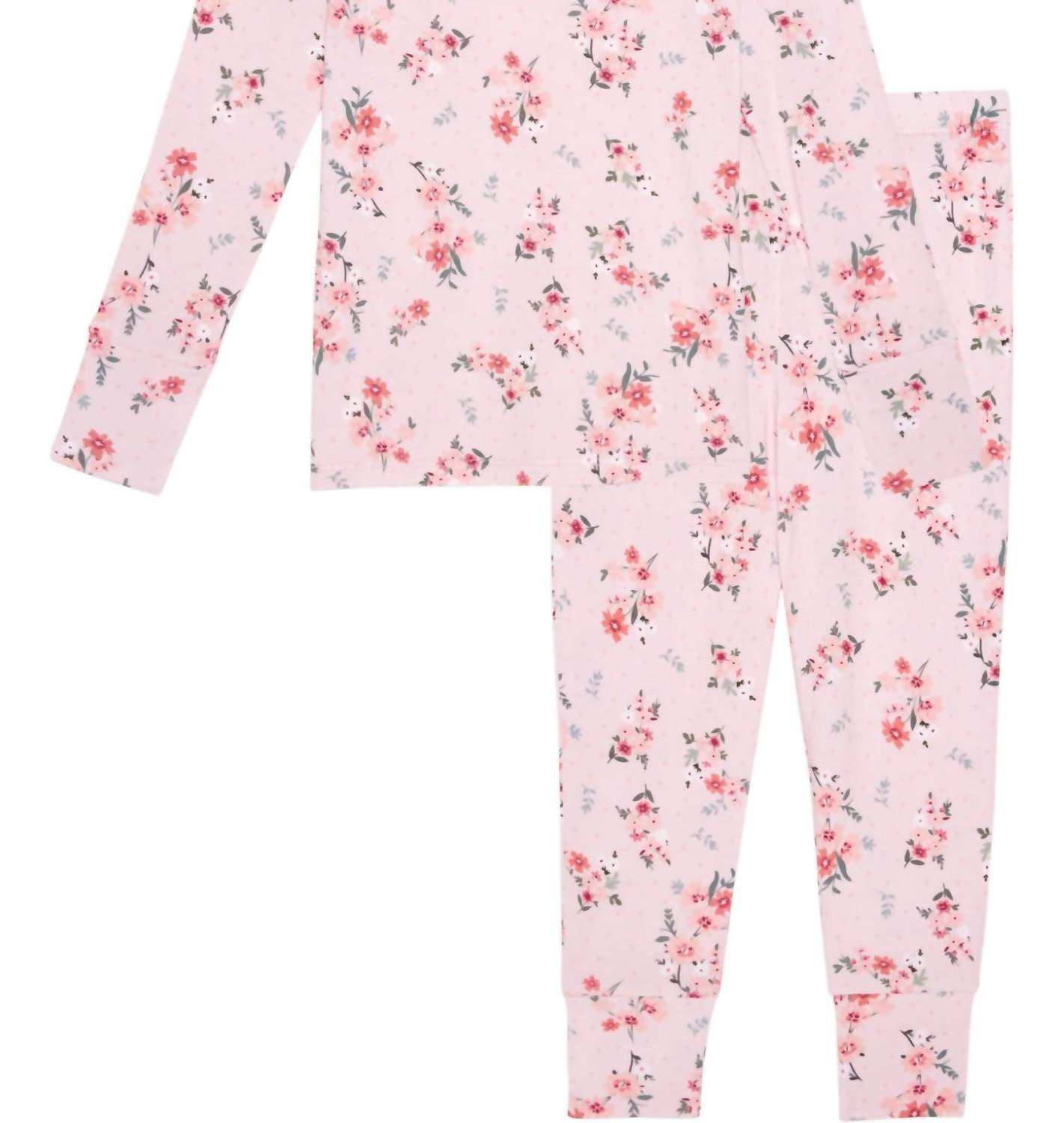 POSH PEANUT Kid's London Basic Pajama Set - Walmart.com