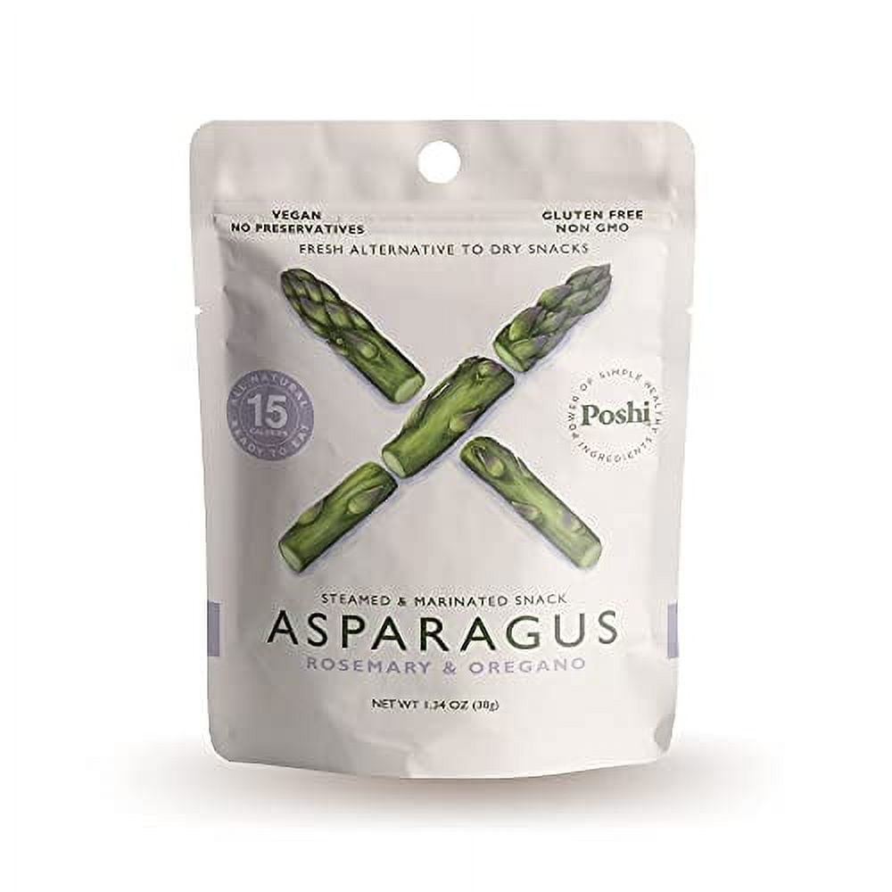 POSHI Asparagus Vegetable Snack | Rosemary + Oregano | Keto, Vegan ...