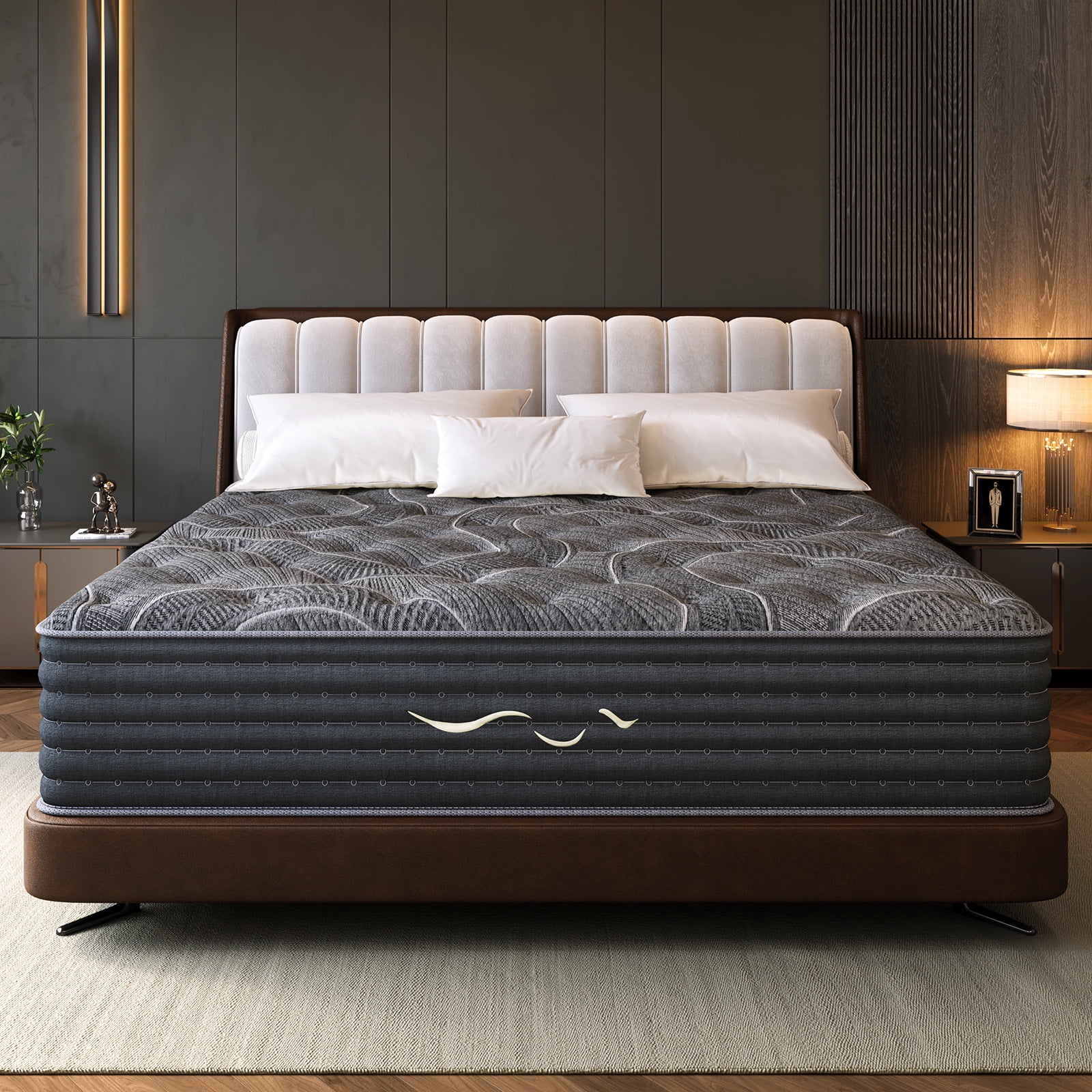 POSMOND Dual-Sided 14" Full Mattress Medium Firm & Firm Reversible ...