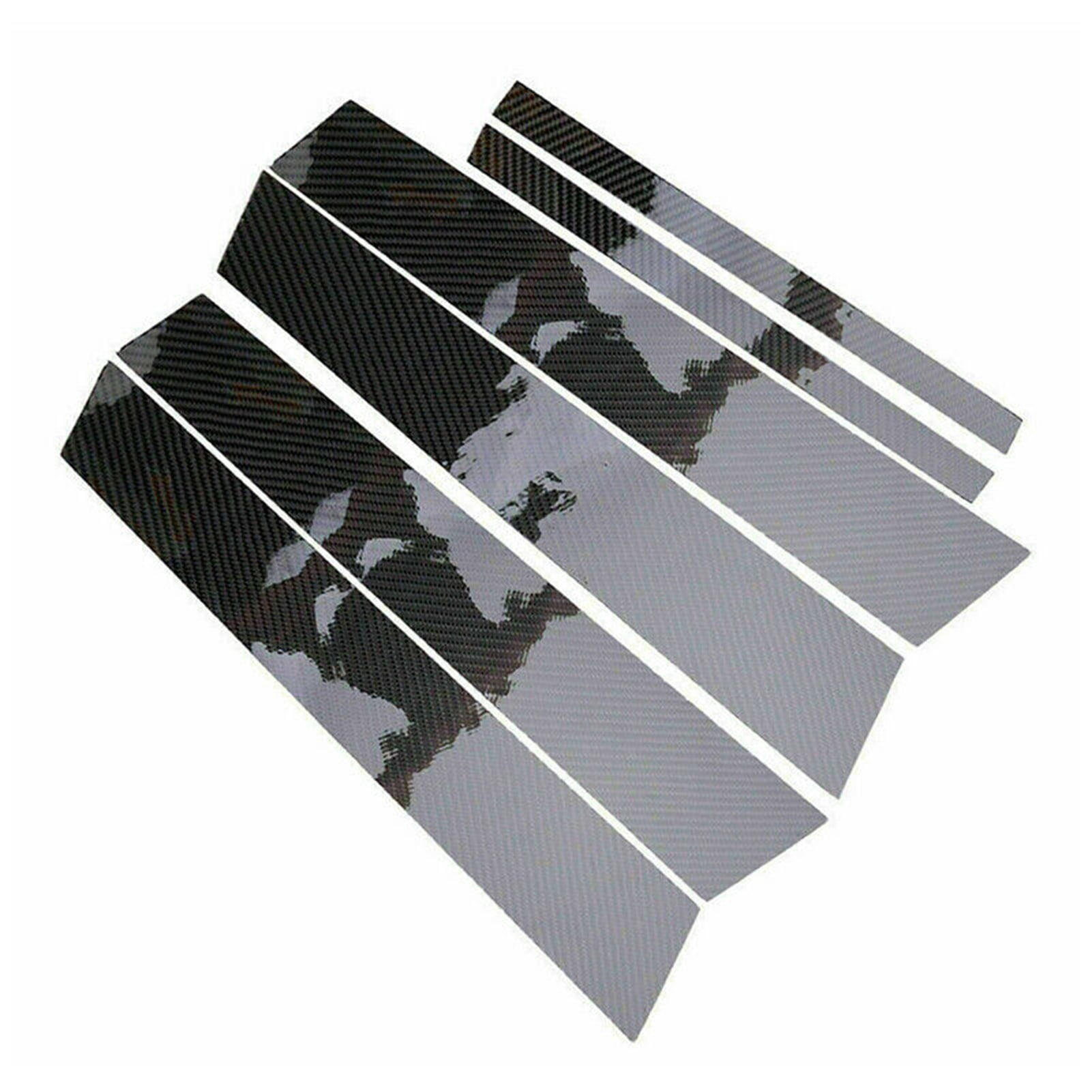 POSSBAY 6 Pcs Black Window Pillar Strip Trim Decal For BMW 3 Series E90 ...