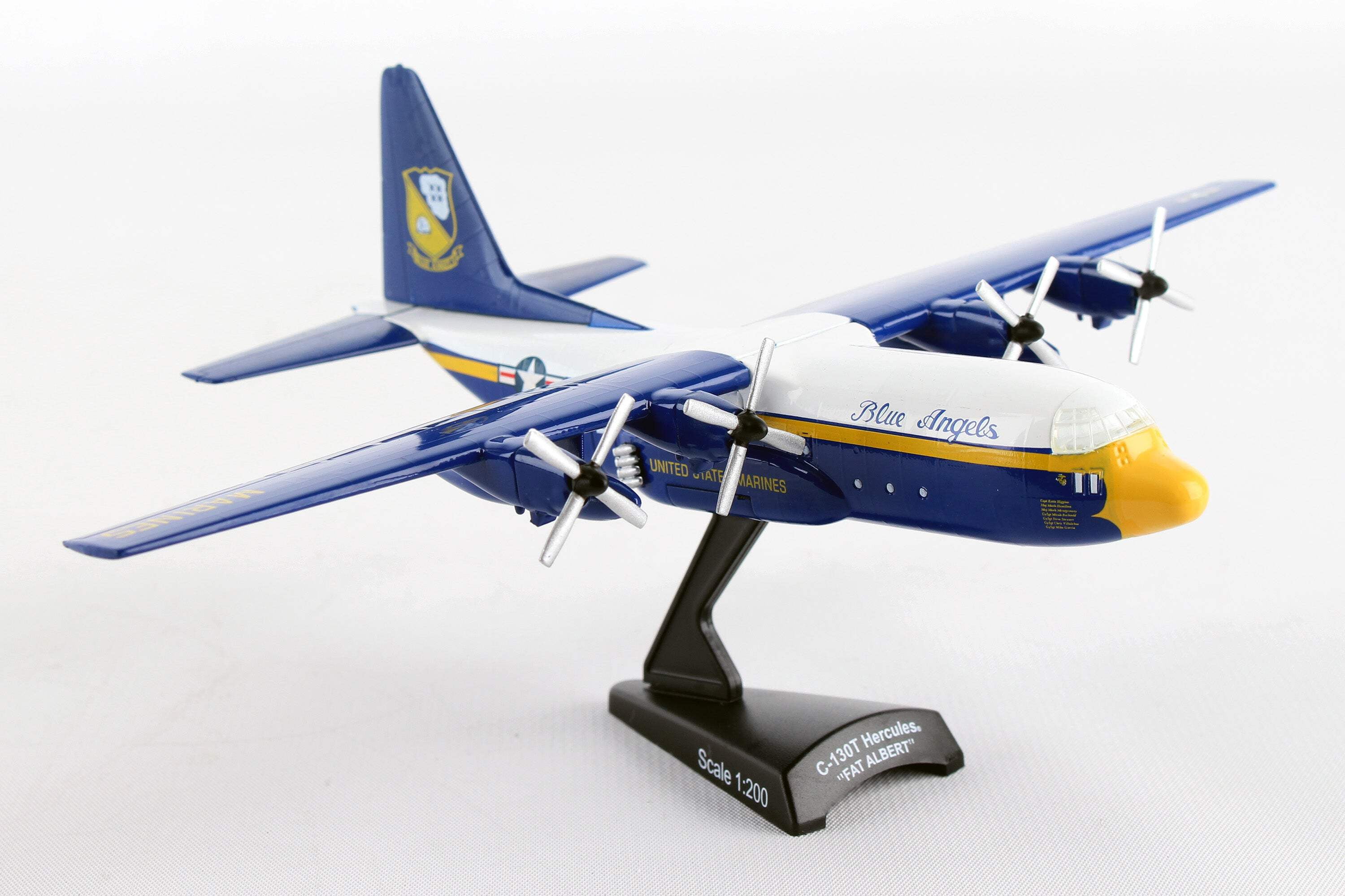 POSTAGE STAMP C-130 HERCULES FAT ALBERT BLUE ANGELS 1/200 - Walmart.com