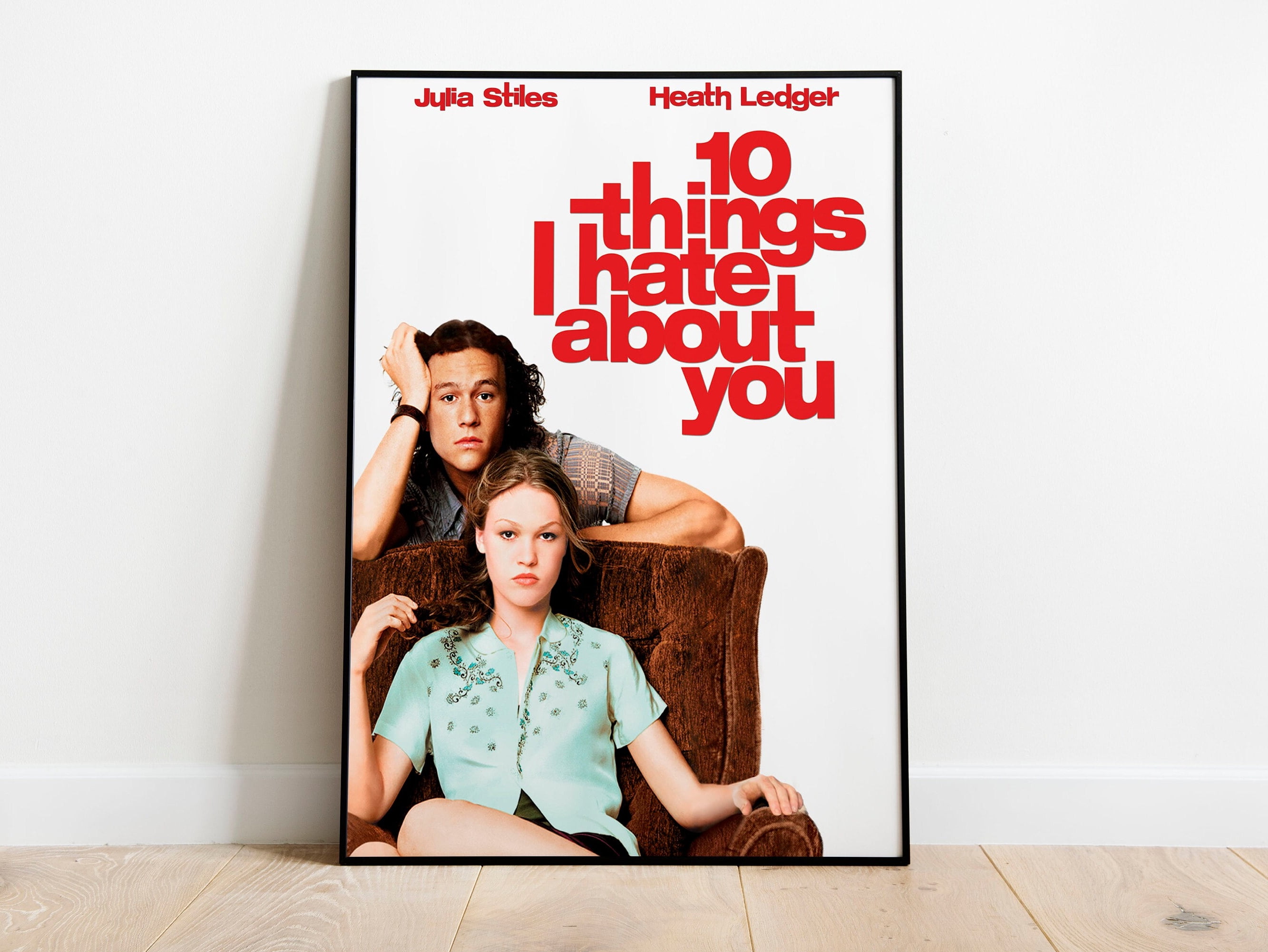 POSTER 10 Things I Hate about You Poster Graphic Photo Print Home Decor ...
