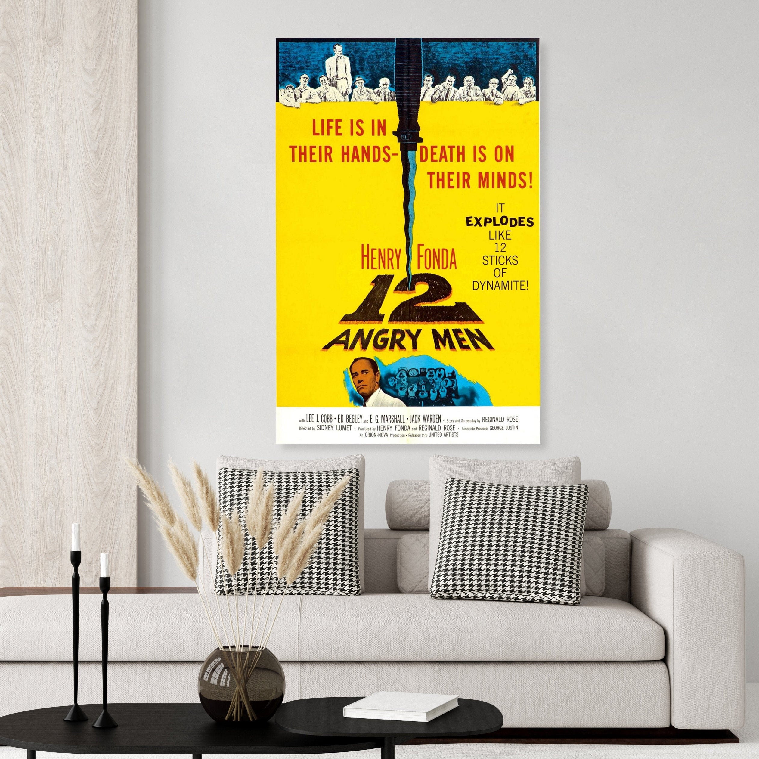 POSTER 12 Angry Men Move Poster-UNFRAMED - Walmart.com
