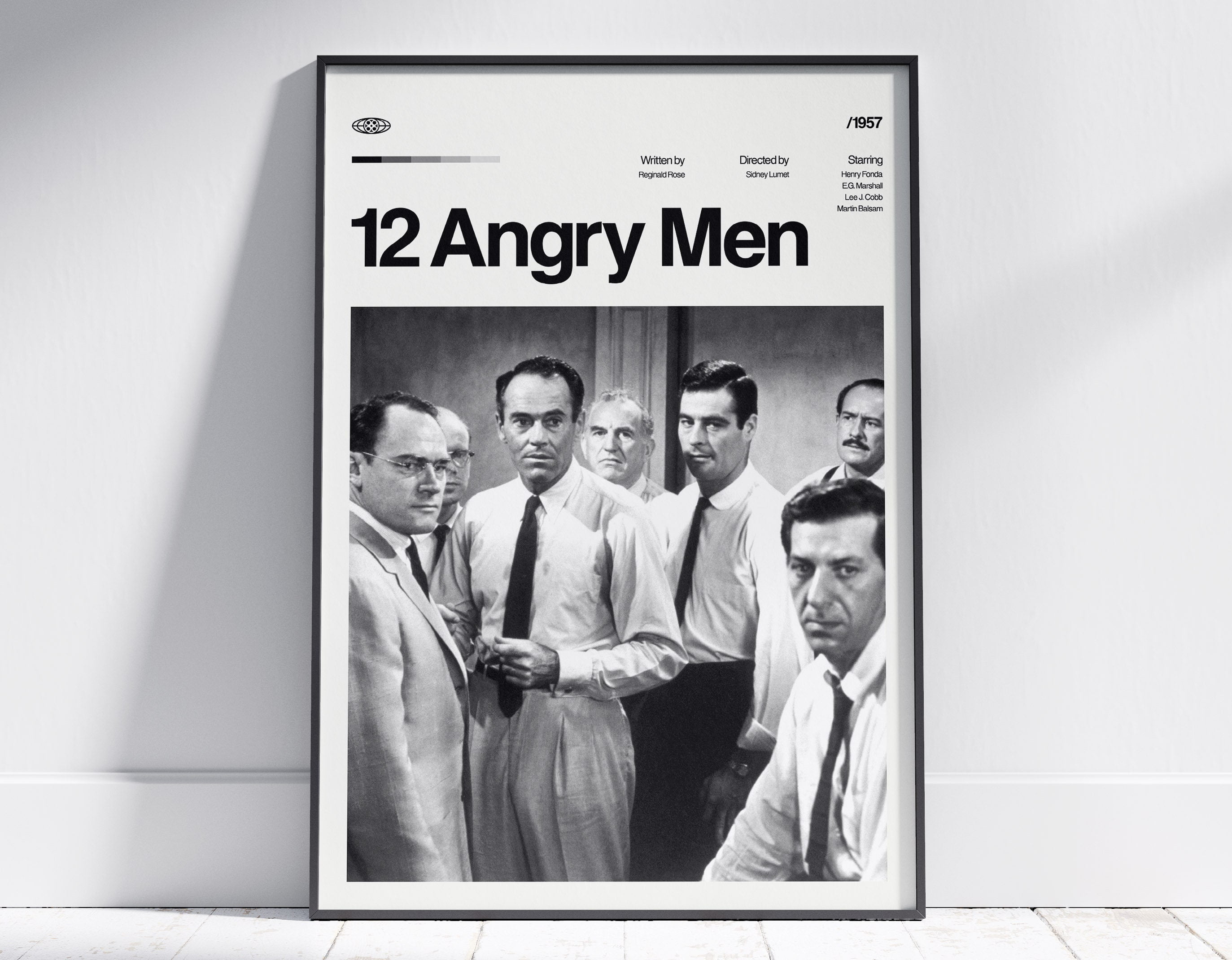 POSTER 12 Angry Men Movie Poster, 12 Angry Men Wall Decor, 12 Angry Men ...