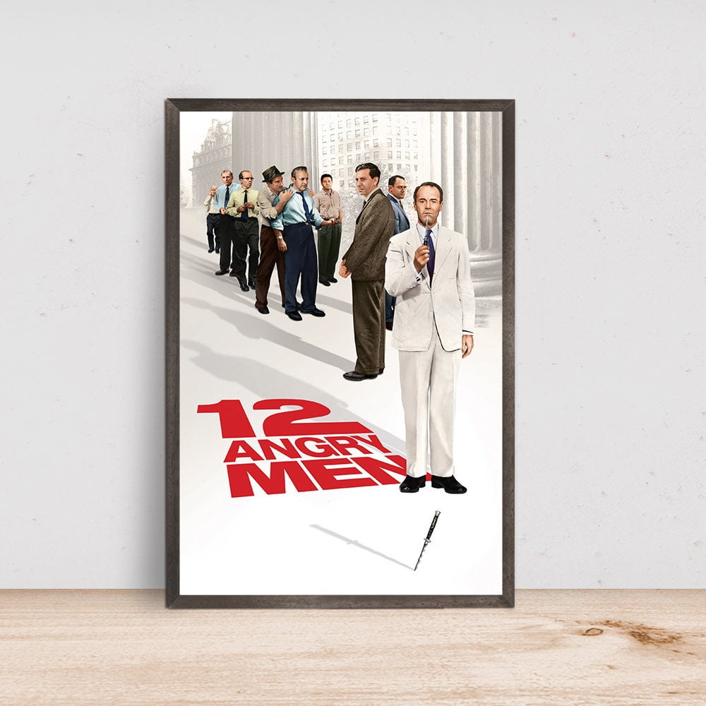 POSTER 12 Angry Men Movie Poster Classic film-Poster Gift- Room Decor ...