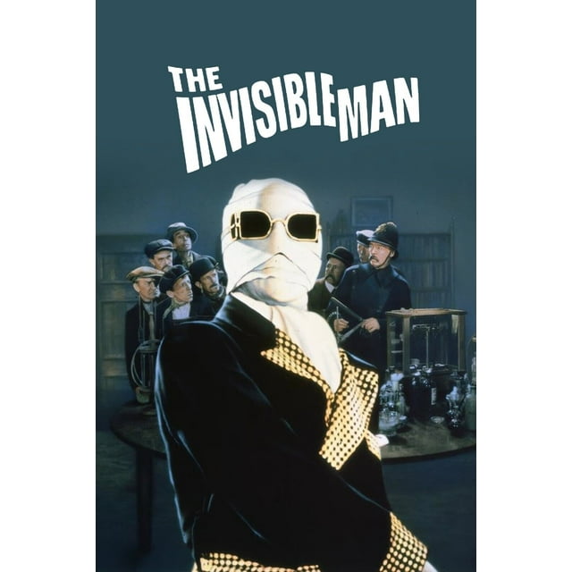 POSTER 1933 The Invisible Man Movie Poster Claude Rains Gloria Stuart 🍿 ...
