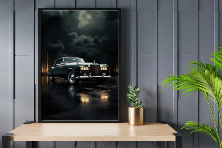 POSTER 1949 Rolls Royce Dawn Drophead Car Poster Rolls Royce Posters ...