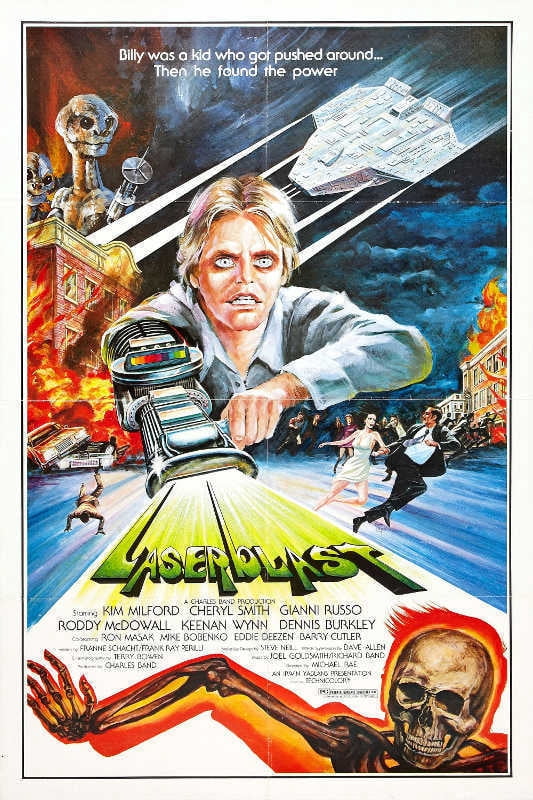 POSTER 1978 LASERBLAST VINTAGE HORROR MOVIE POSTER PRINT-24x36-UNFRAMED ...