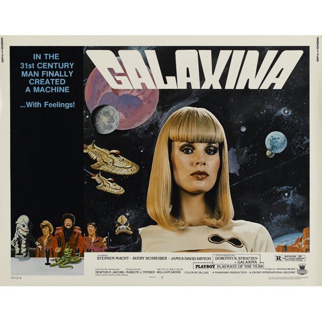 POSTER 1980 Galaxina Movie Poster Dorothy Stratten Sgt. Thor Science ...