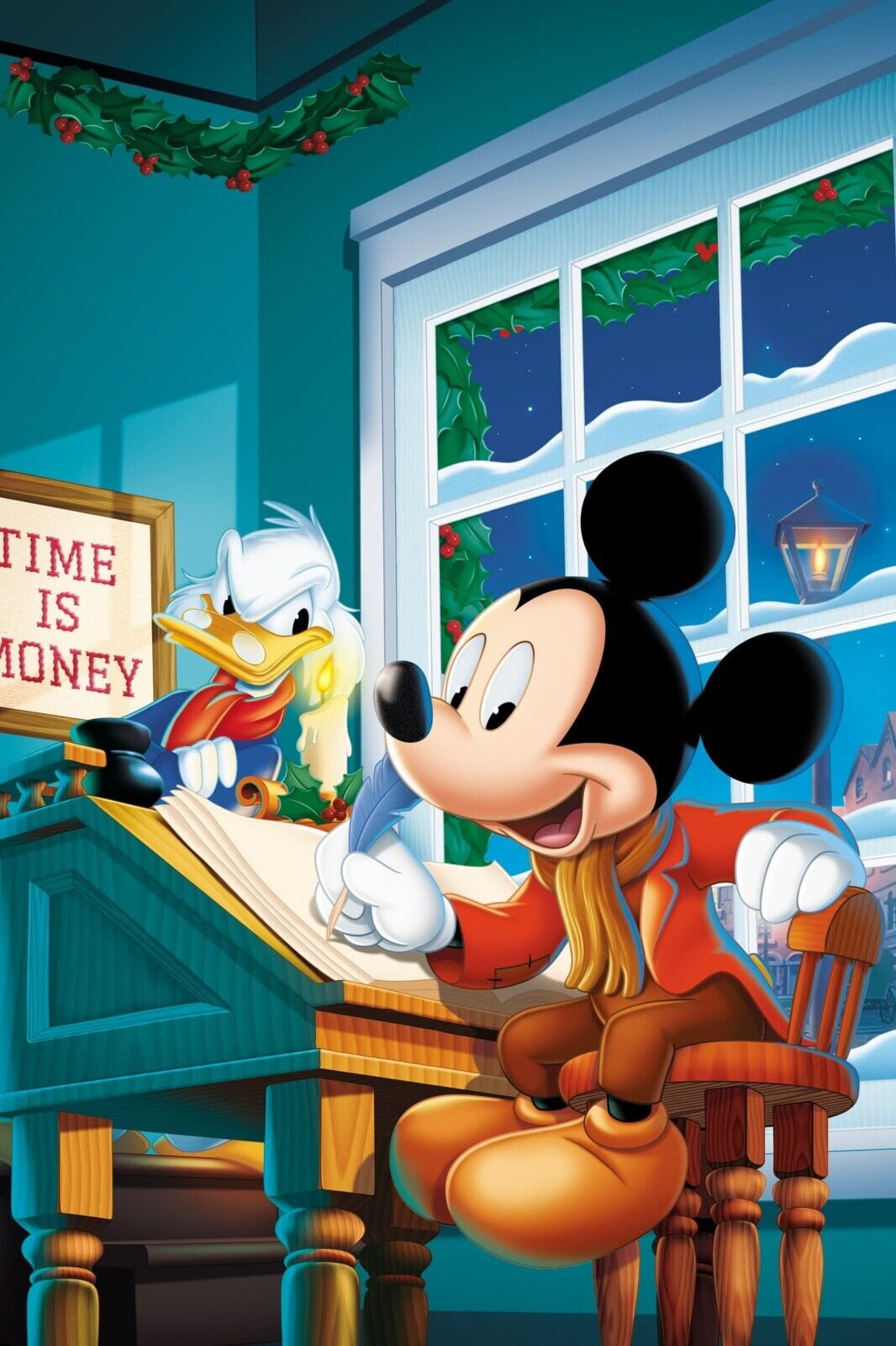 POSTER 1983 Mickeys A Christmas Carol Movie Poster Scrooge McDuck ...