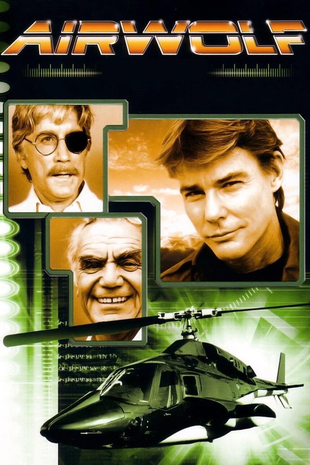 POSTER 1984 Airwolf TV Series Poster Print Stringfellow Hawke Santini ...