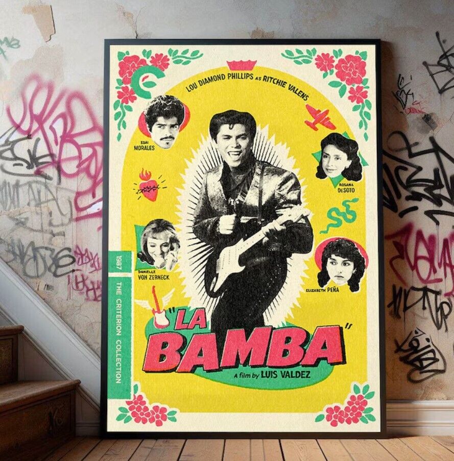 POSTER 1987 La Bamba Movie Poster, Premium Poster-8x12-UNFRAMED ...