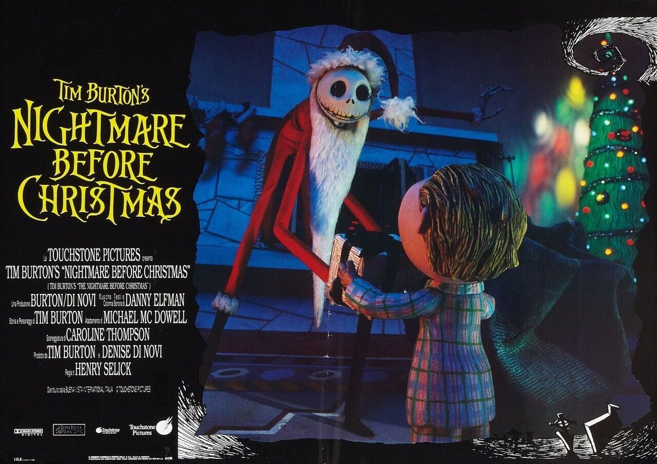 POSTER 1993 The Nightmare Before Christmas Movie Poster Print Jack ...