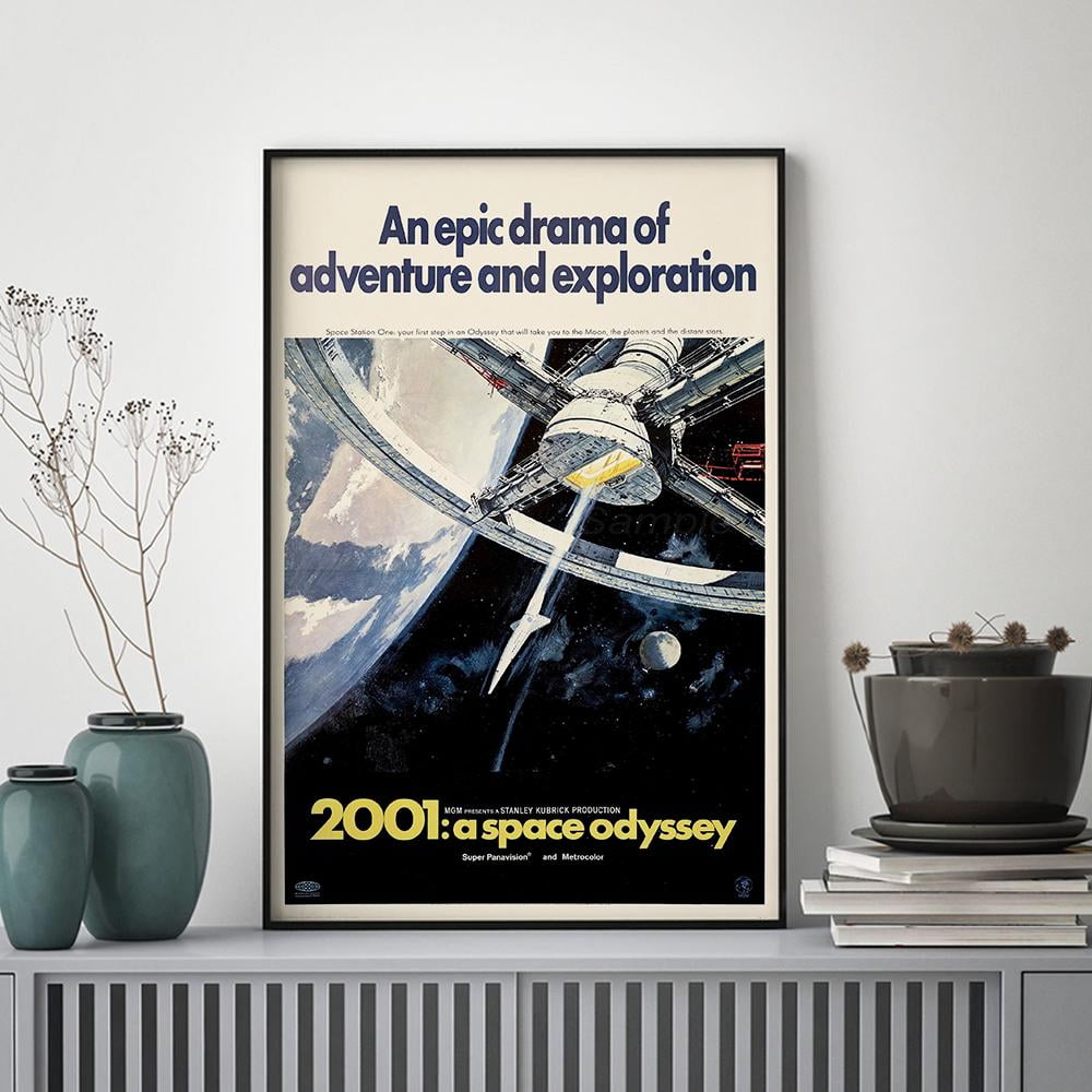 Poster 2001 A Space Odyssey--Movie Poster (Regular Style) Art Prints ...